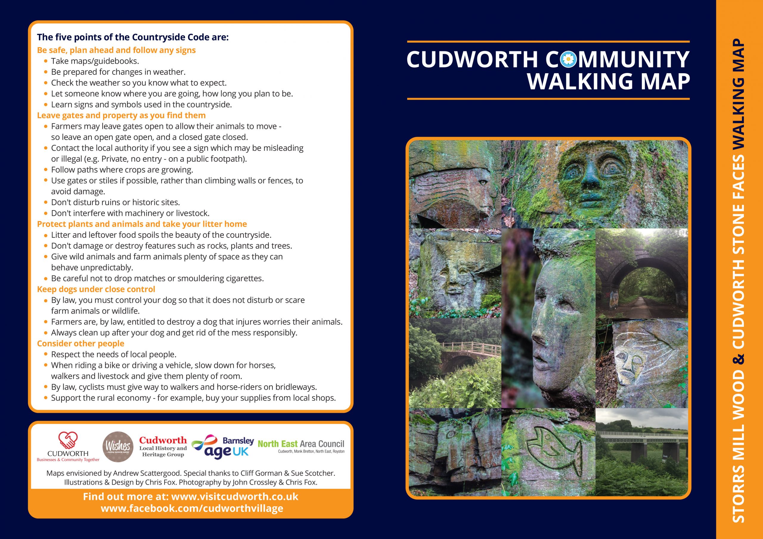 Cudworth Walking Map Two - Visit Cudworth